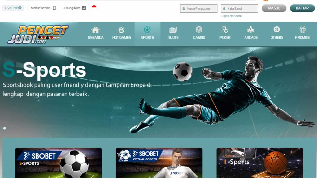 Sbobet The Best Sever Online Gambling soccer in Indonesia - Players ...